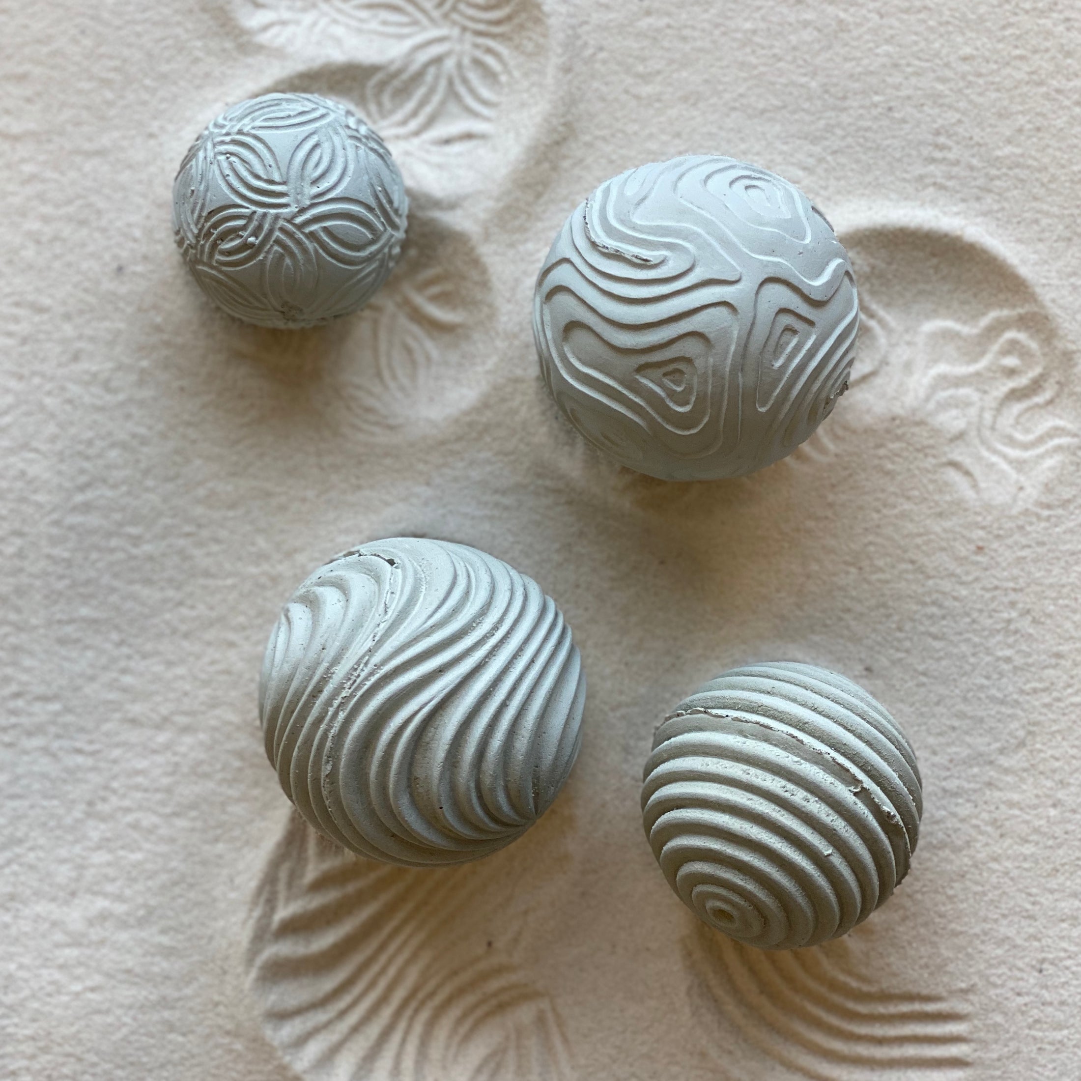 Olander Earthworks Sand Spheres- Home Grown Since 2008