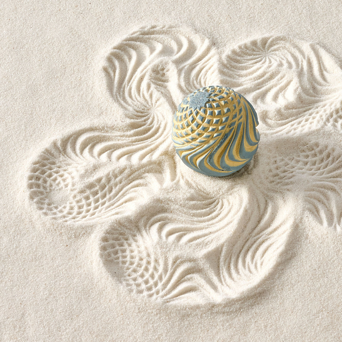 Small Textured Cement Sand Sphere for Sand Play | Bees Design Olander ...