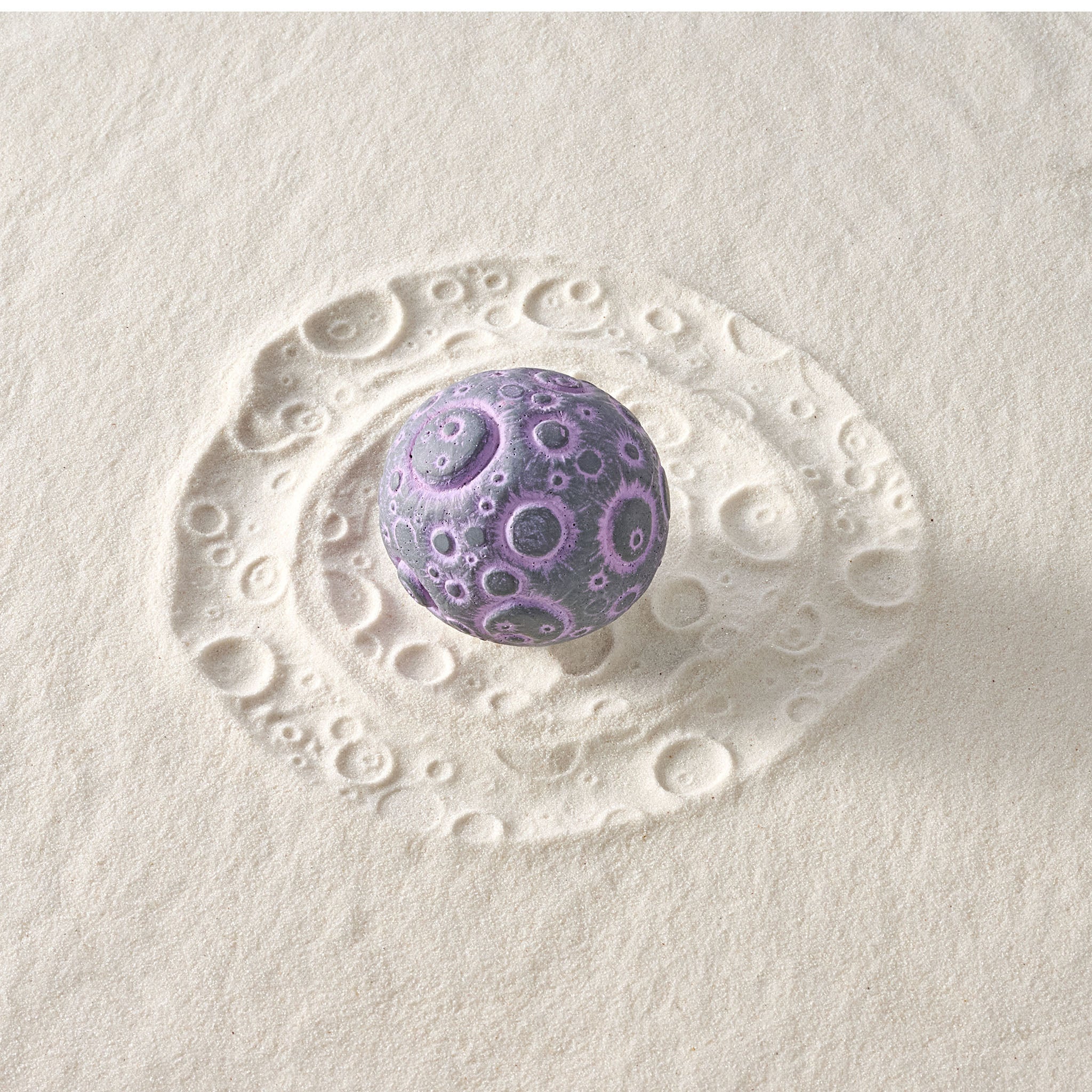 Handmade Craters Sphere | Unique Zen Garden Accessory Olander Earthwor ...