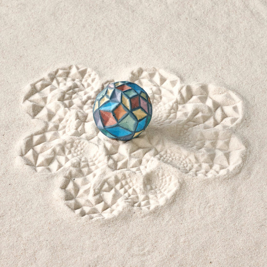 Crystals Sphere | Sand Art Tool Olander Earthworks