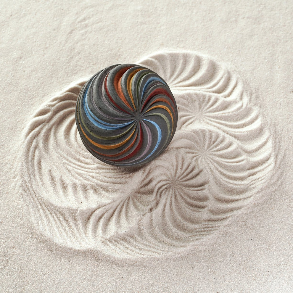 Original Swirls Design | Handmade Sensory Sand Play Sphere Olander Ear ...