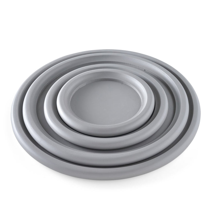 Gray Circular Sand Tray – Olander Earthworks