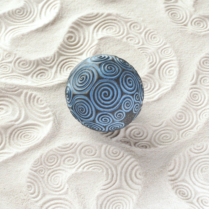 Sensory Sand Sphere | Spirals | Extra Large Olander Earthworks
