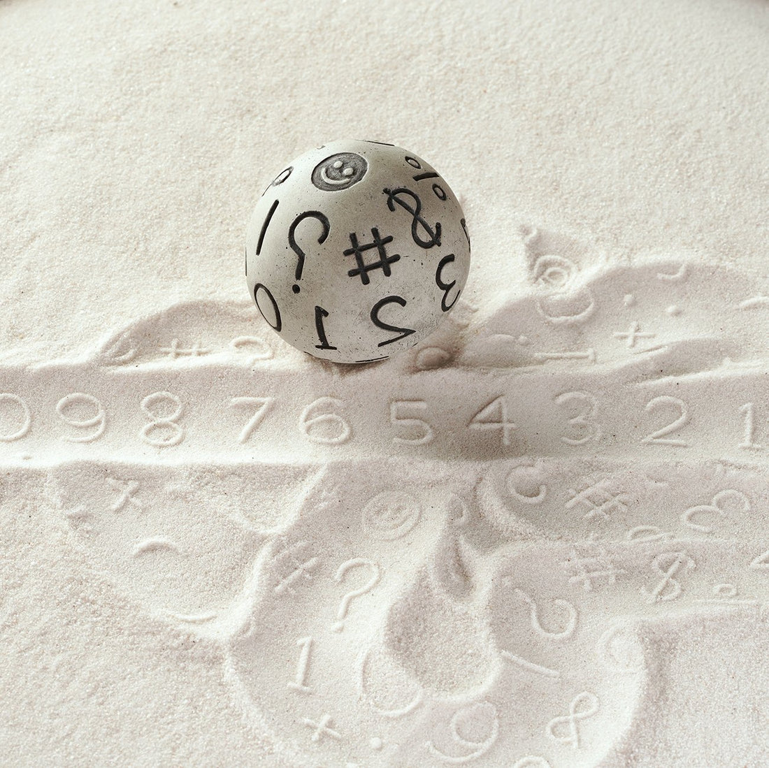 Sand Sphere | Numbers | Medium – Olander Earthworks